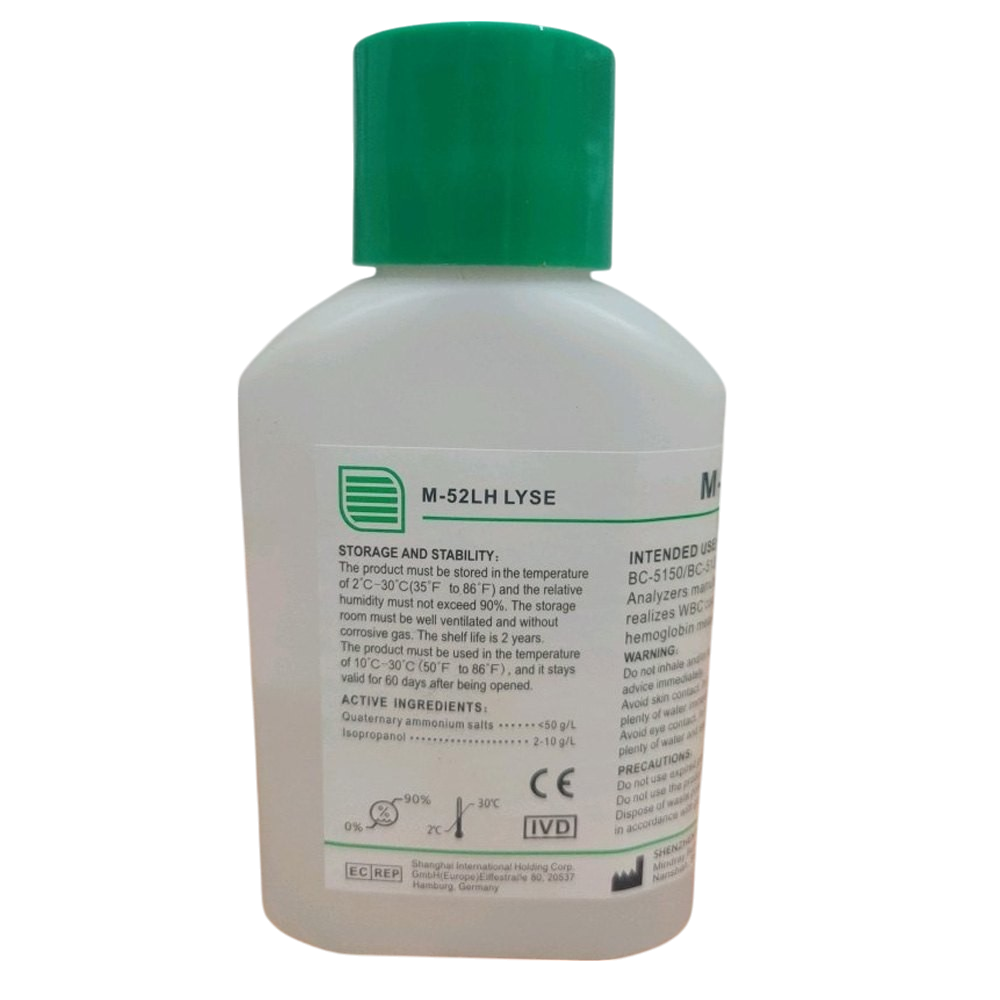 M-52 LH LYSE 100ML MINDRAY - BrandSD Equipos de Hematología, Química ...